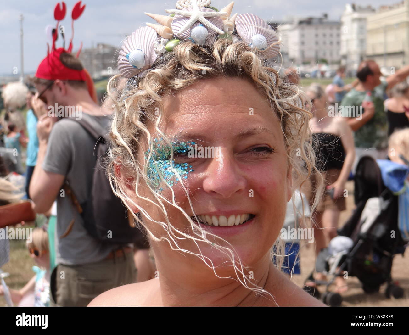 March of the Mermaids is demanding people to keep the beach clean and ...