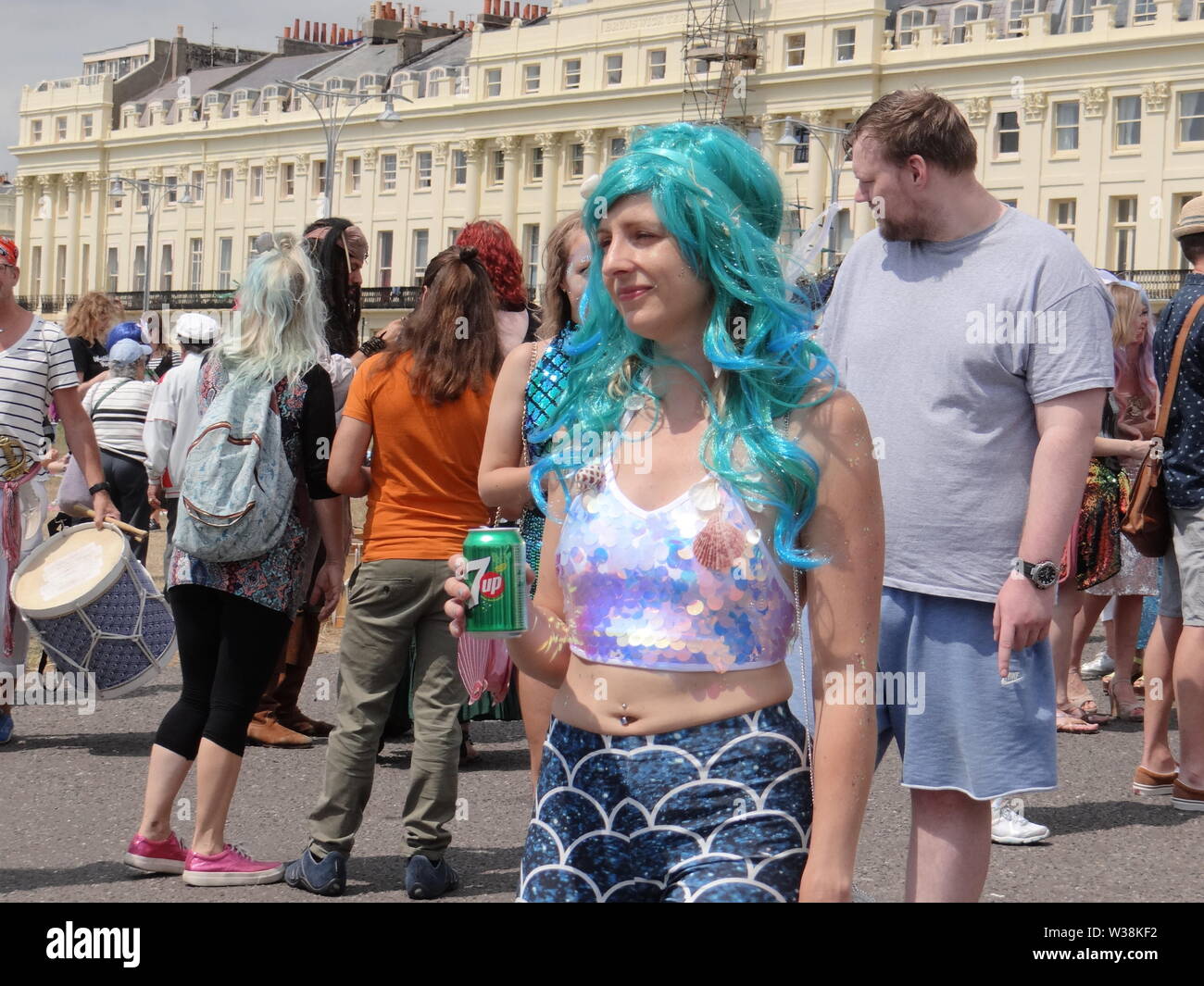 March of the Mermaids is demanding people to keep the beach clean and ...