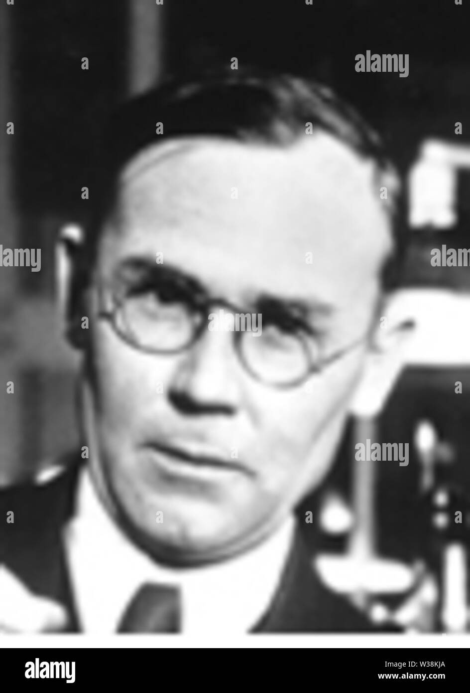 Wallace H Carothers (head Stock Photo - Alamy