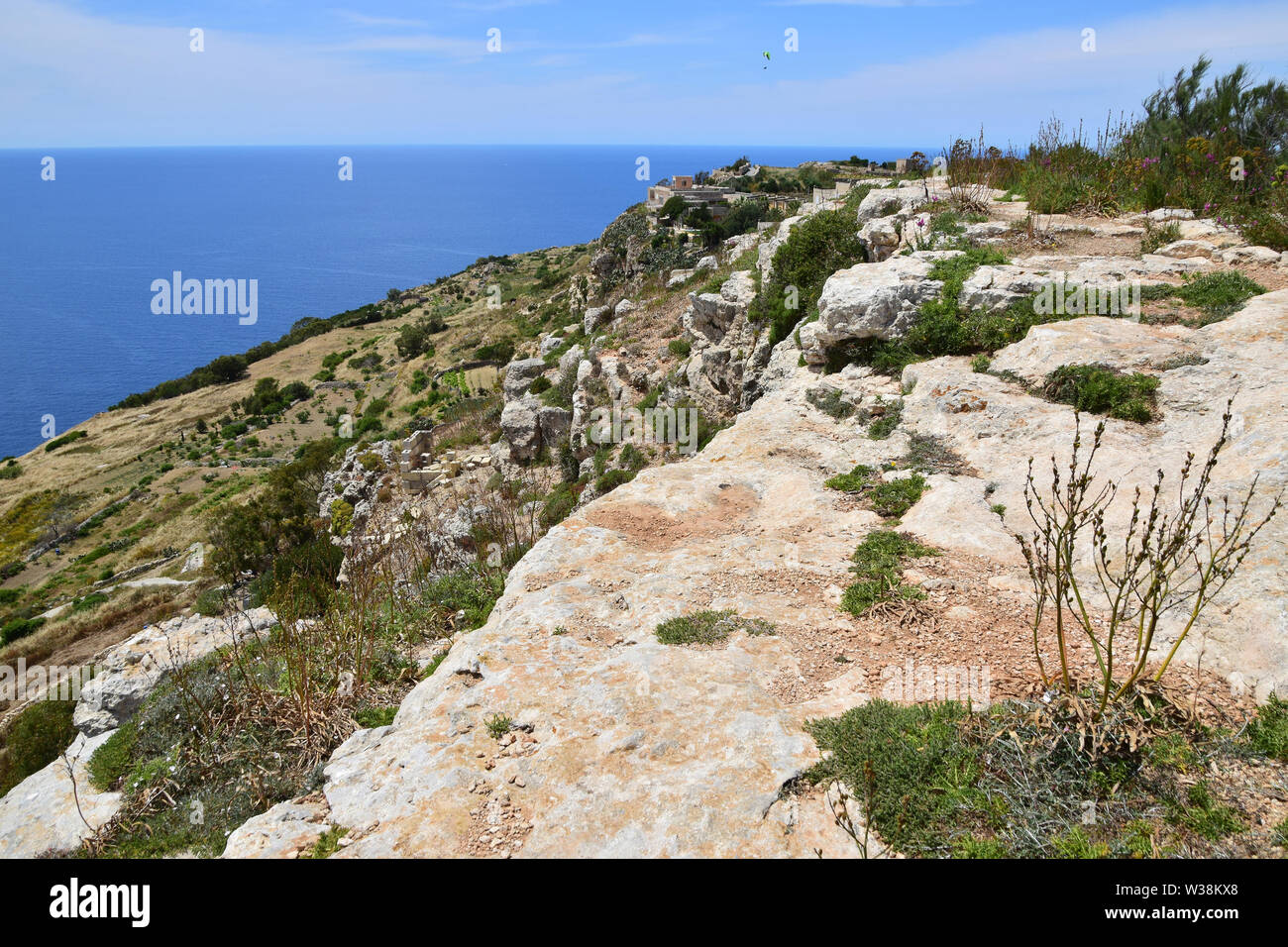 Cliffs, Dingli, Malta, Europe Stock Photo - Alamy