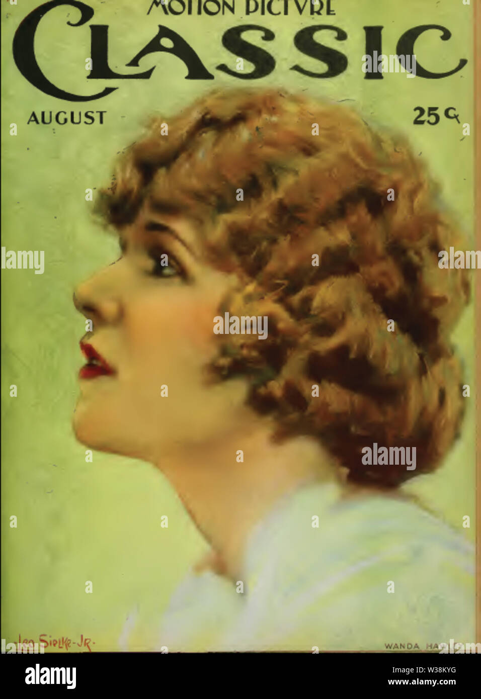 Wanda Hawley 2 Motion Picture Classic 1920 Stock Photo - Alamy