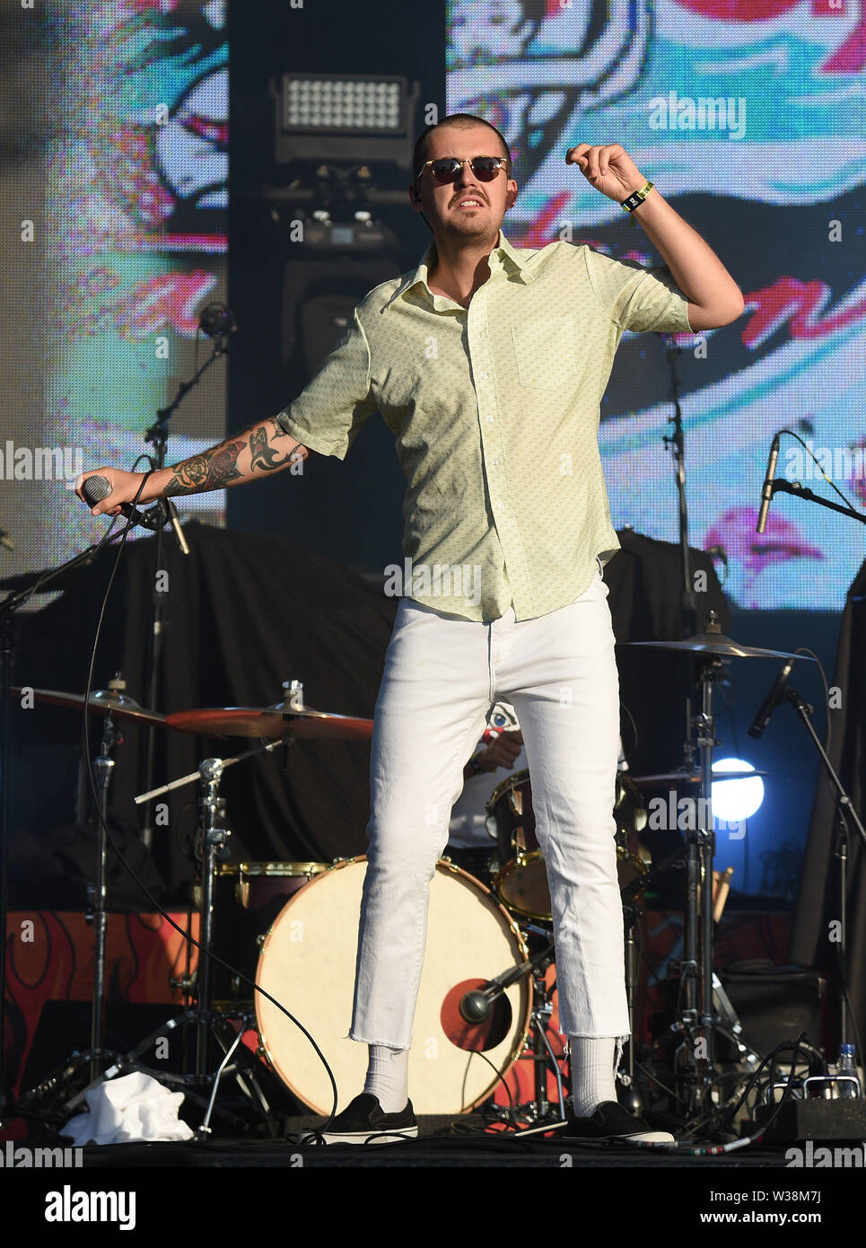 Quebec, Canada. 12th July, 2019. QUEBEC CITY, QC - JULY 12: Seaway ...