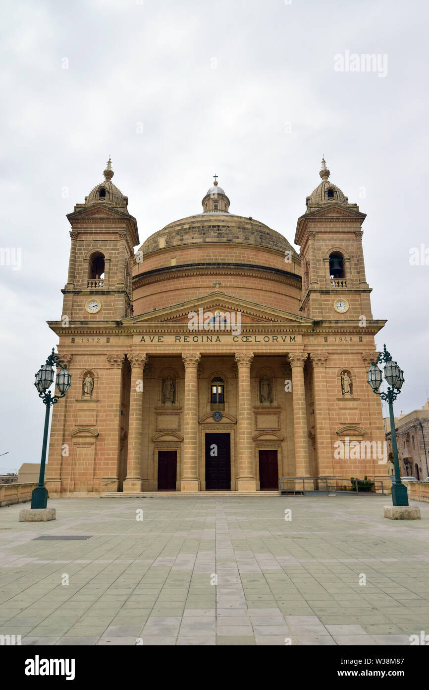 Mgarr parish church High Resolution Stock Photography and Images - Alamy