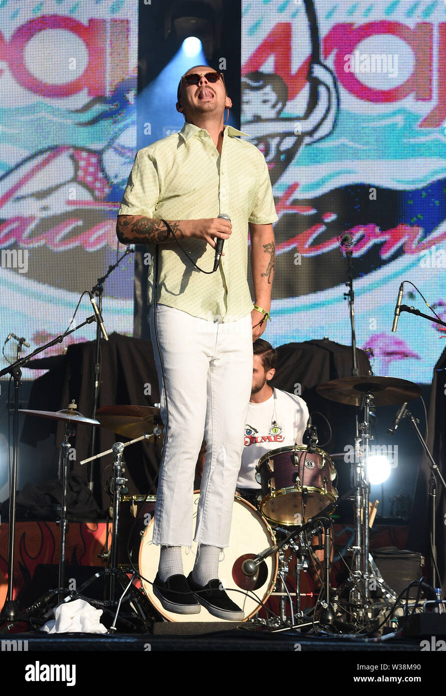 Quebec, Canada. 12th July, 2019. QUEBEC CITY, QC - JULY 12: Seaway ...