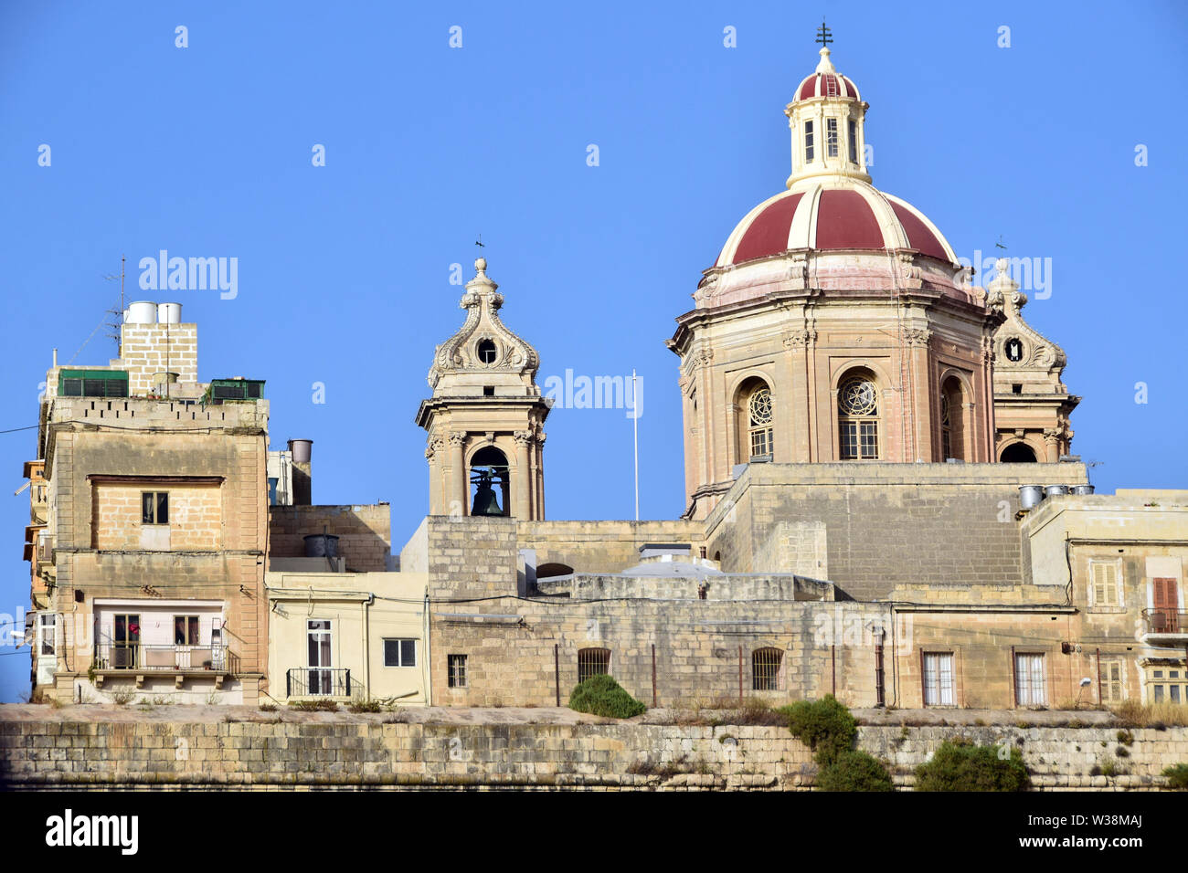 Basilica of the Nativity of Mary, Senglea, Isla, Malta, Europe Stock ...