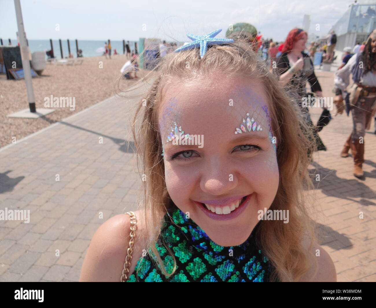 March of the Mermaids is demanding people to keep the beach clean and ...