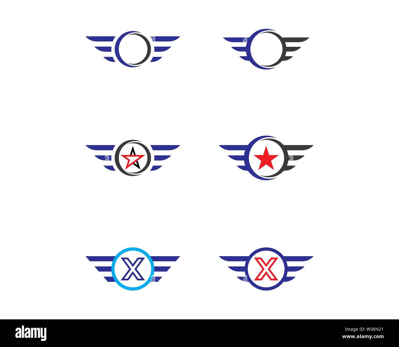 Falcon logo hi-res stock photography and images - Alamy