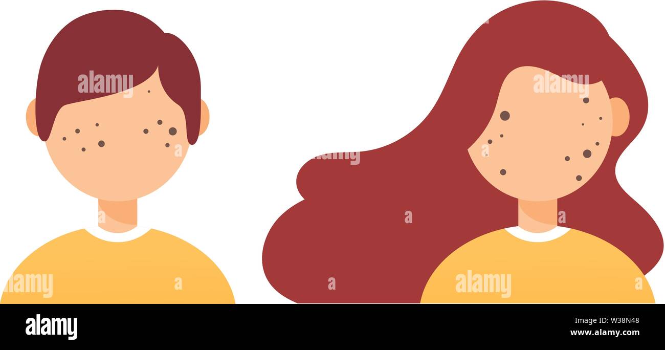 Acne infographic. Skin face problem concept. Template infographics ...