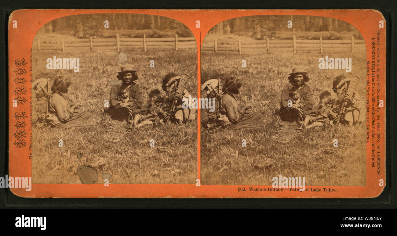 Washoe indians hi-res stock photography and images - Alamy