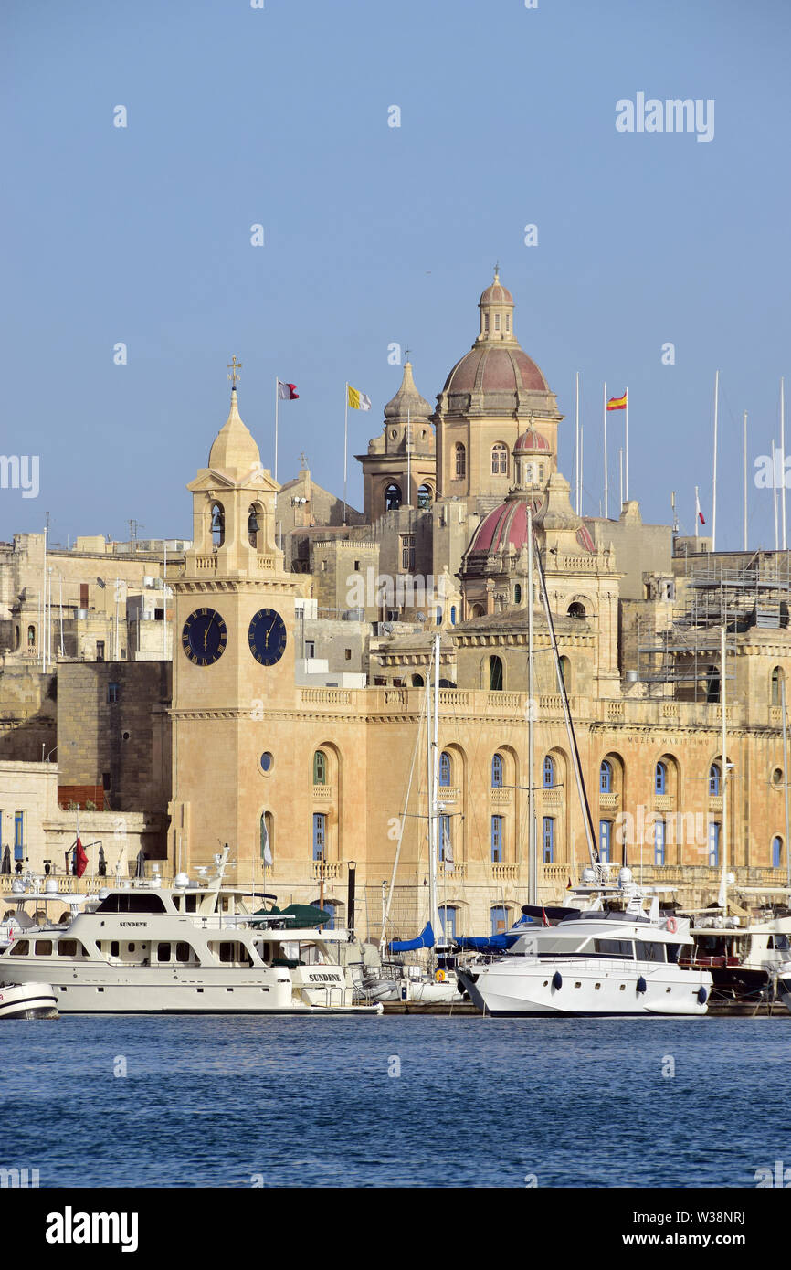 Port, Birgu, Malta, Europe Stock Photo - Alamy