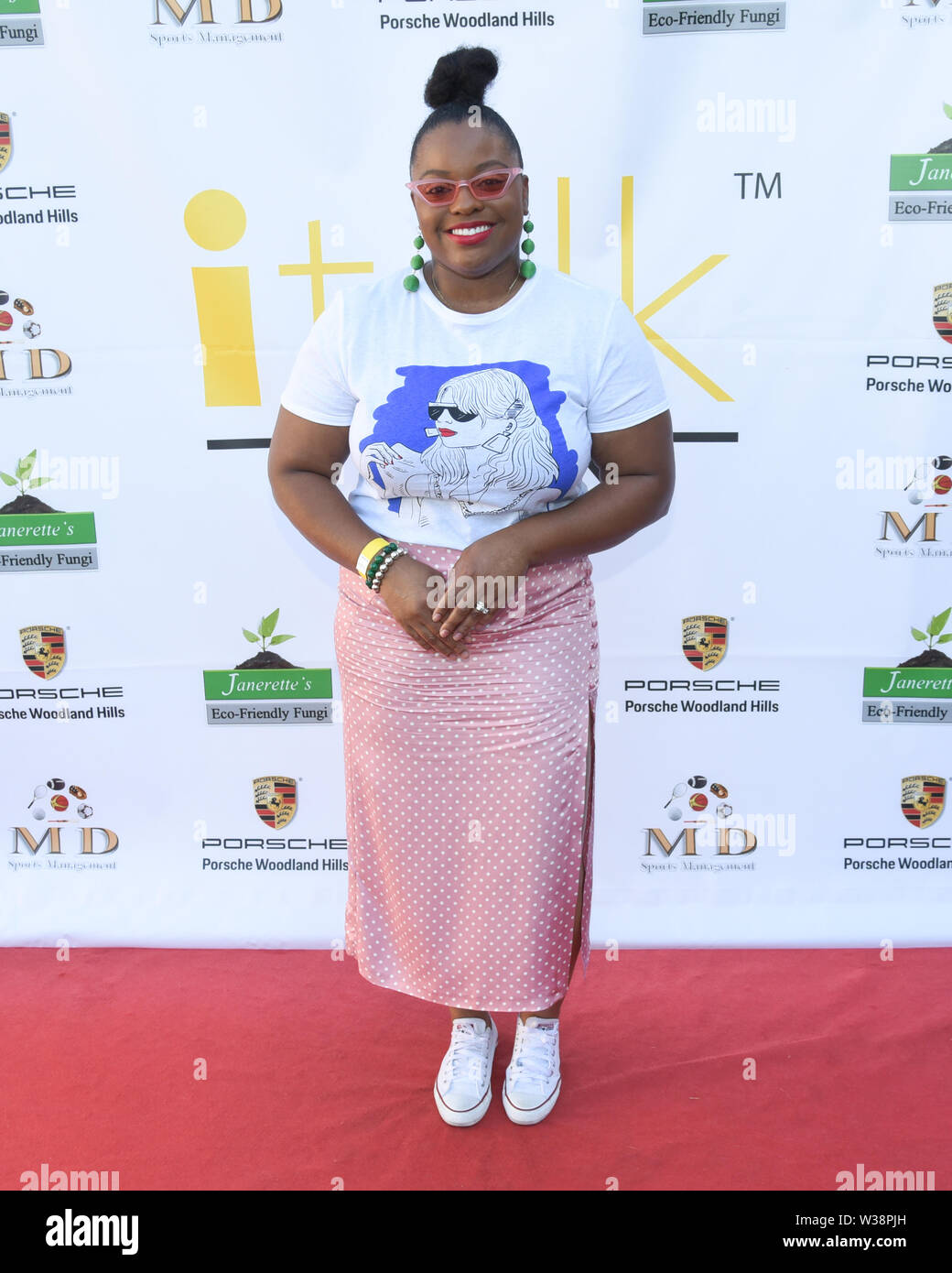 July 12, 2019 - Woodland Hills, California, USA - Crystal Leonard ...