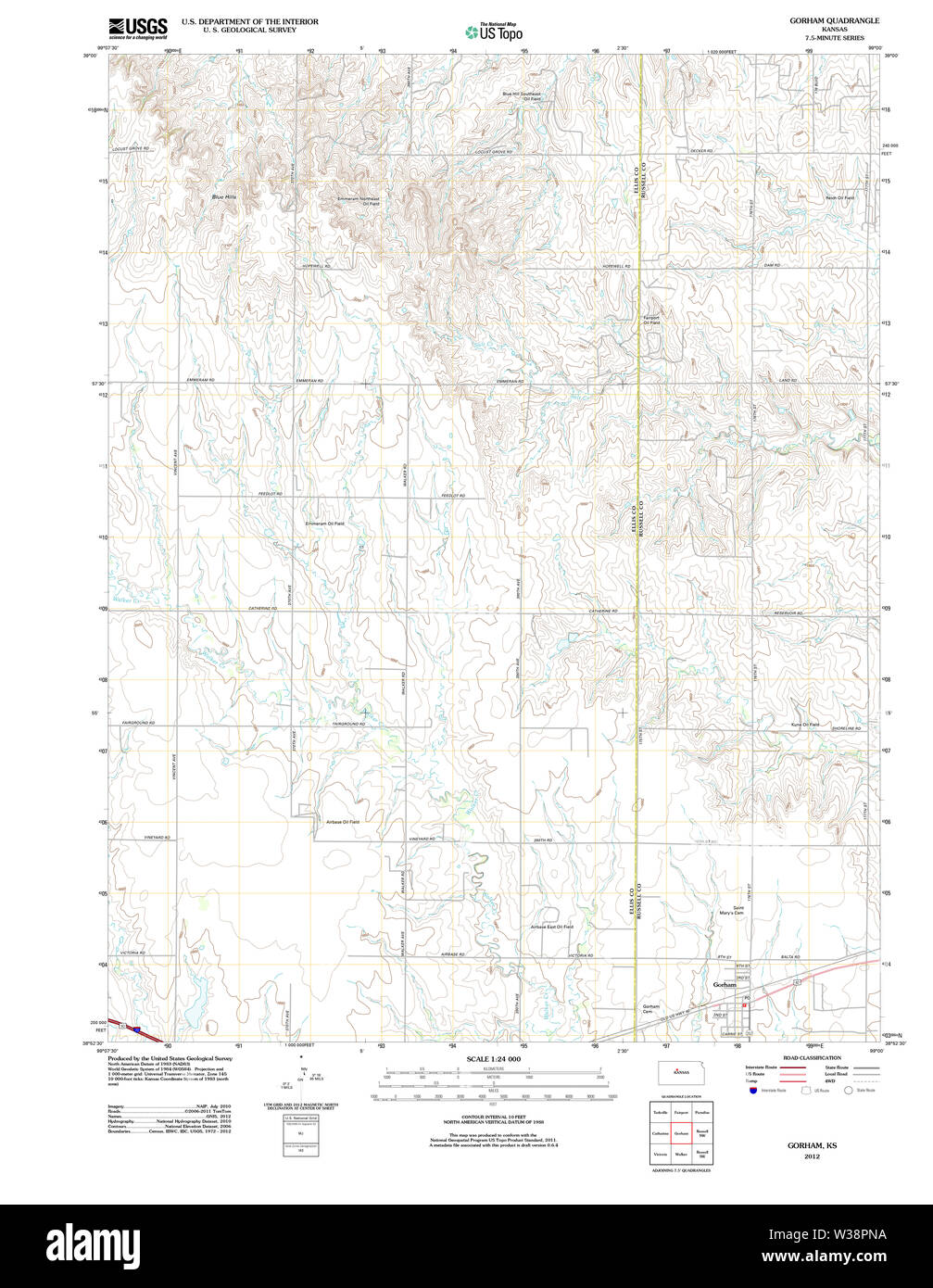 Map of gorham hi-res stock photography and images - Alamy