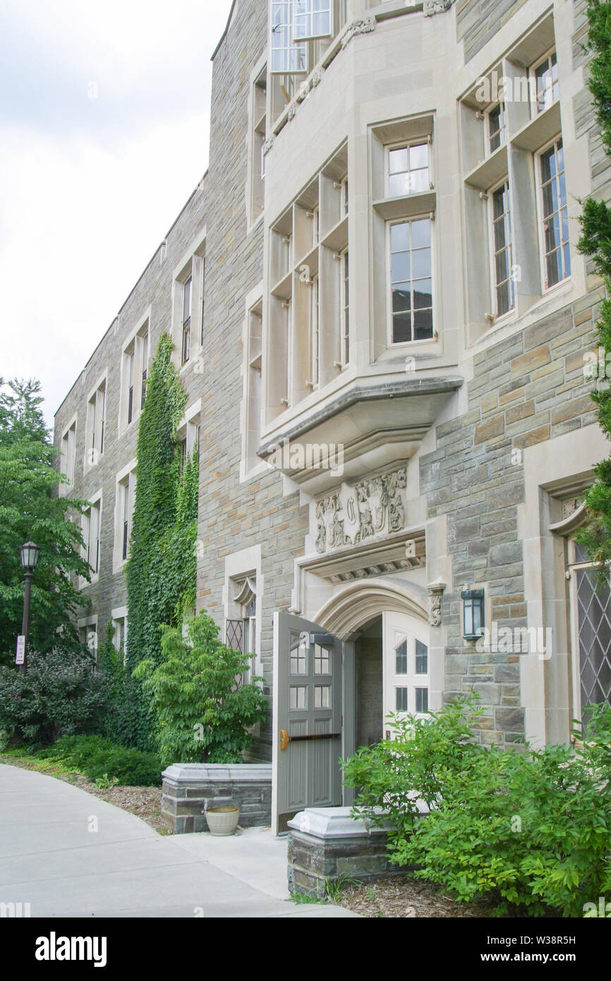 Entrance to the Faculty Office wing of Ives Hall on Cornell University ...