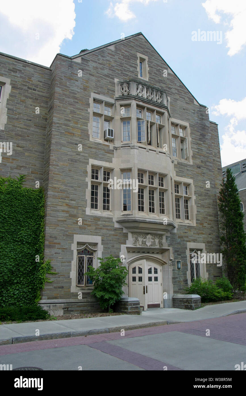 Entrance to the Faculty Office wing of Ives Hall on Cornell University ...