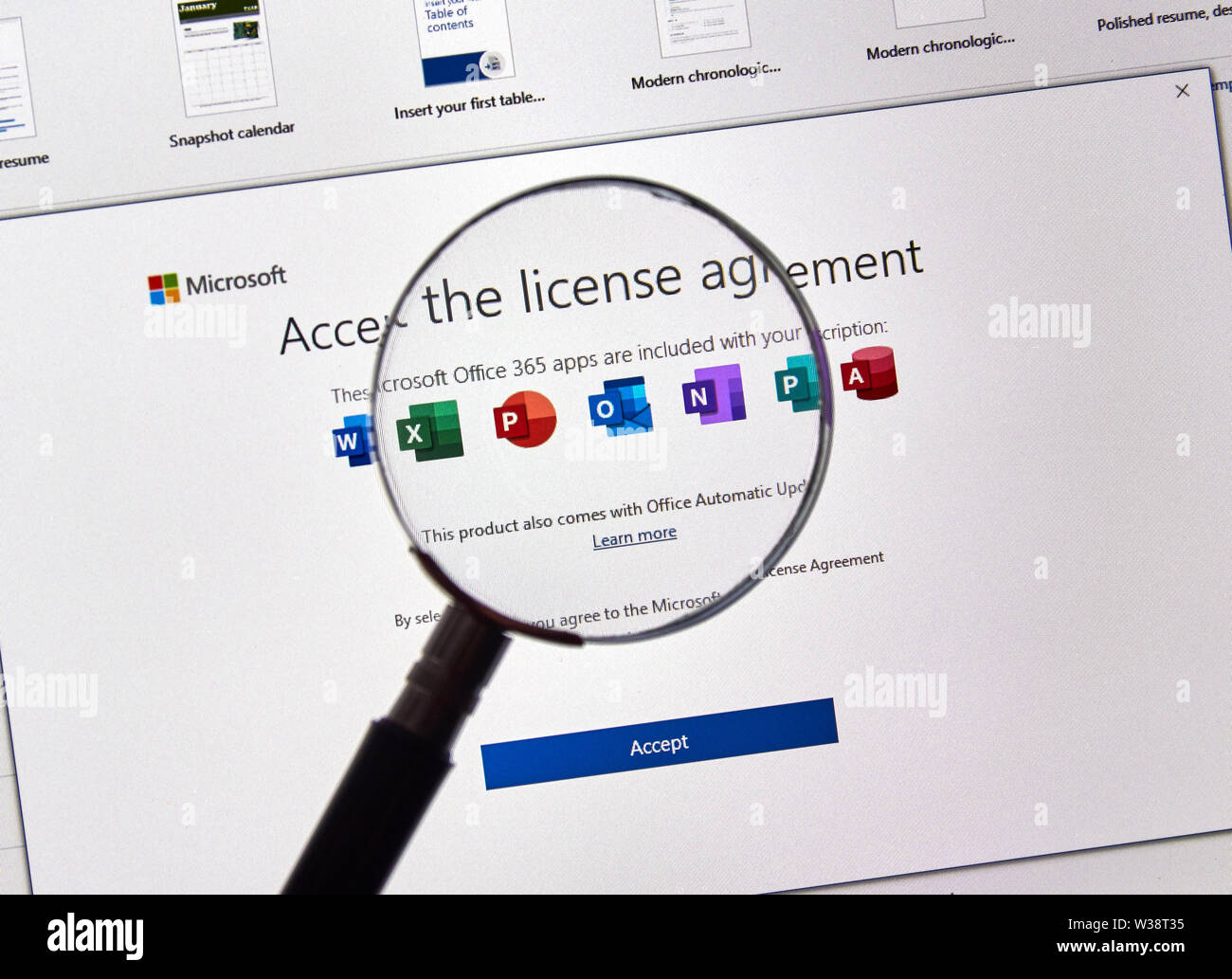 License agreement hi-res stock photography and images - Alamy