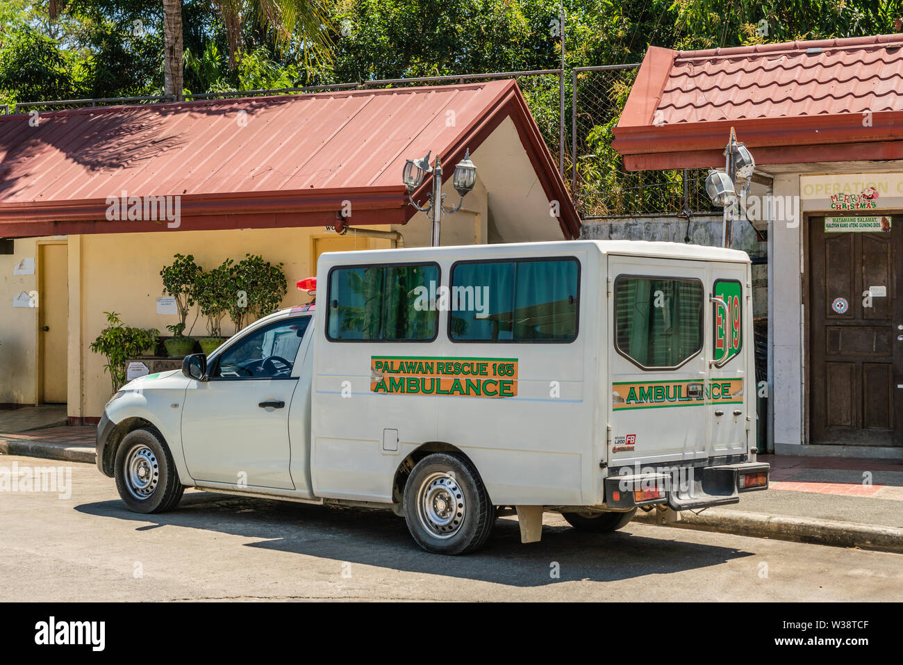 Puerto Princesa, Palawan, Philippines - March 3, 2019: Street view ...