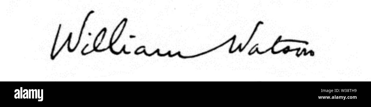 William watson hi-res stock photography and images - Alamy