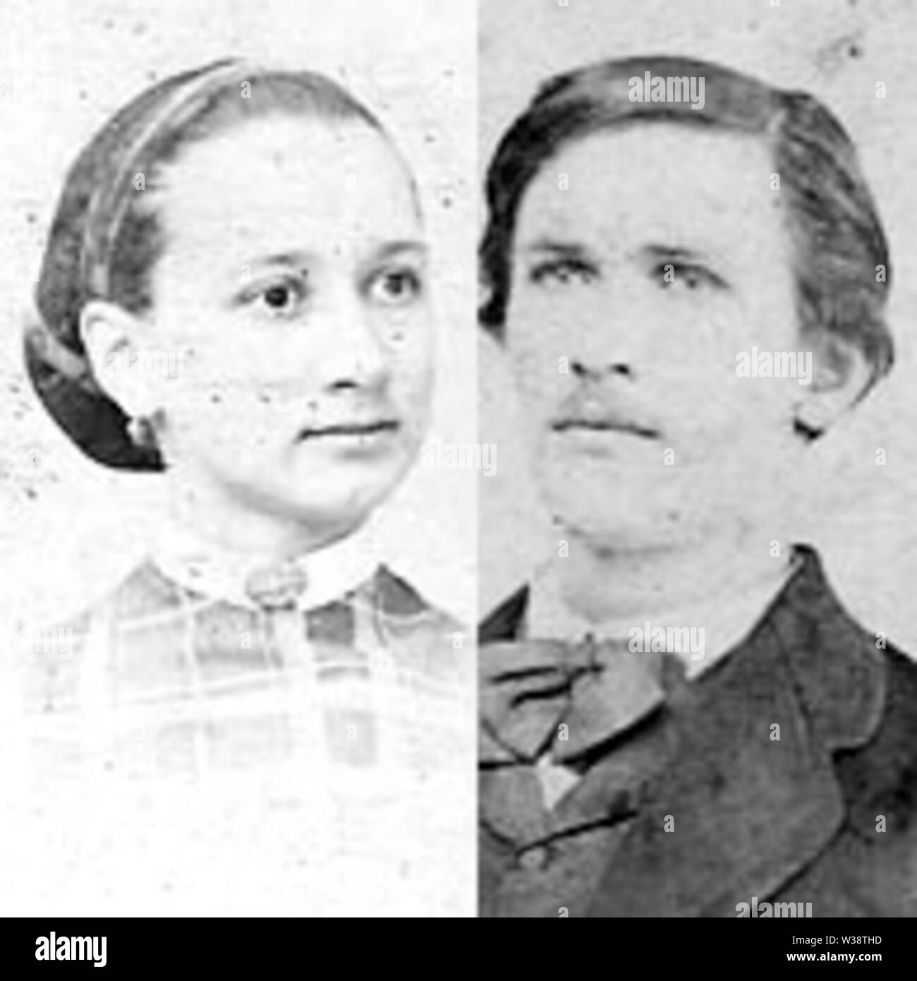 William and Ida Wilcox Stock Photo - Alamy