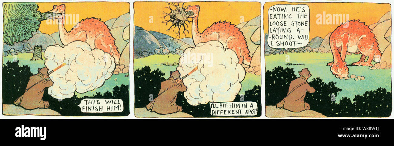 Winsor McCay - Dream of the Rarebit Fiend 1913-05-25 panels 3–6 Stock ...