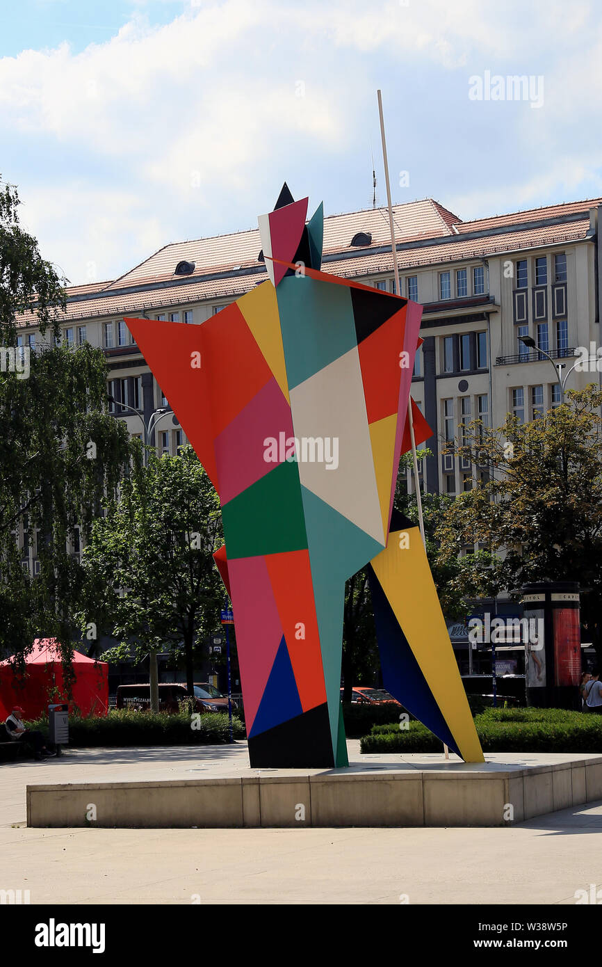 Poland wroclaw statue statues street hi-res stock photography and ...