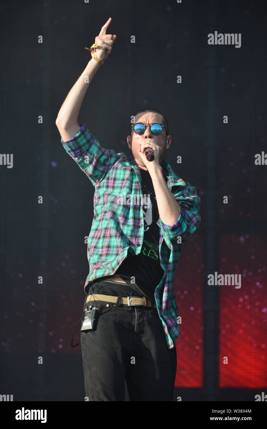 Bastille performing live on stage hi-res stock photography and images ...