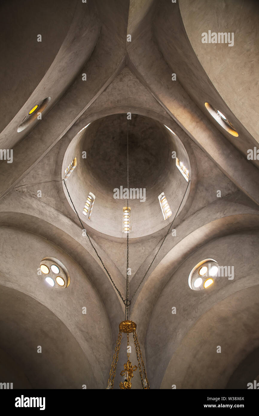 Abstract composition of details of an Orthodox church interior Stock ...