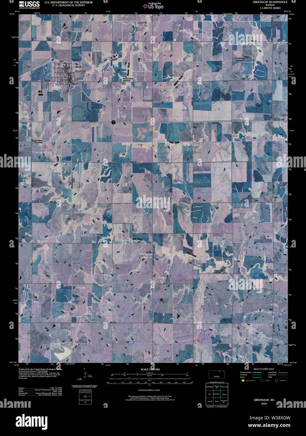 Greenleaf map hi-res stock photography and images - Alamy