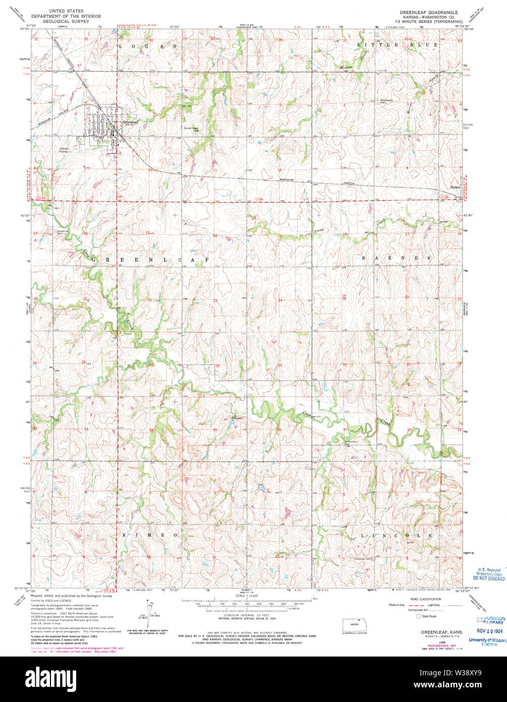 Greenleaf map Cut Out Stock Images & Pictures - Alamy