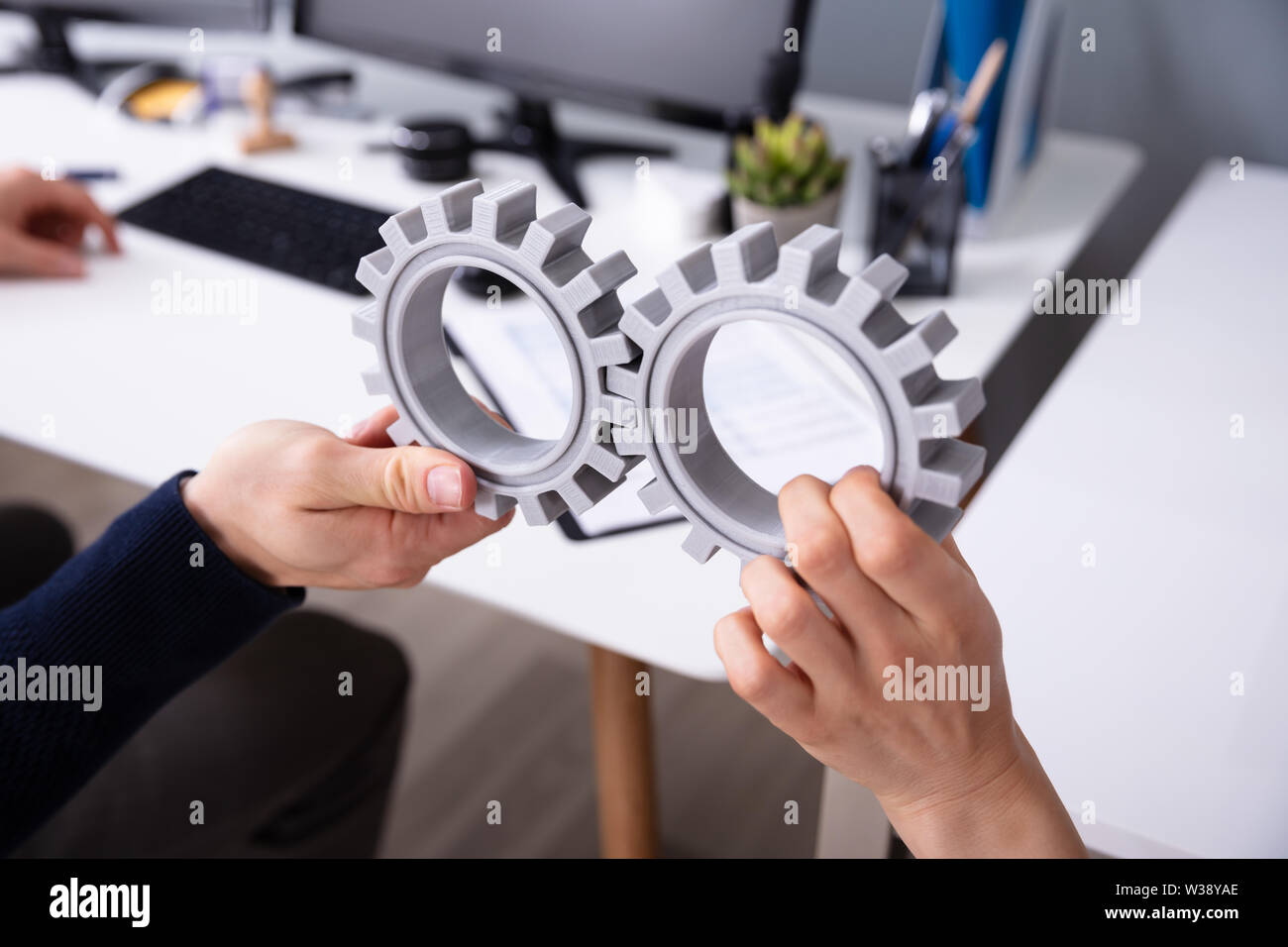 Gear office hi-res stock photography and images - Alamy