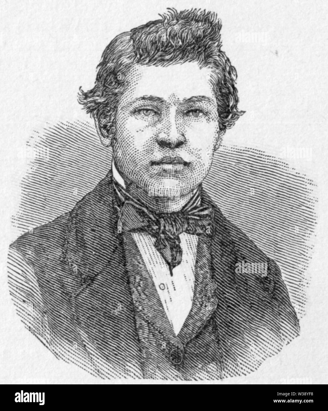 Young James Garfield Stock Photo - Alamy