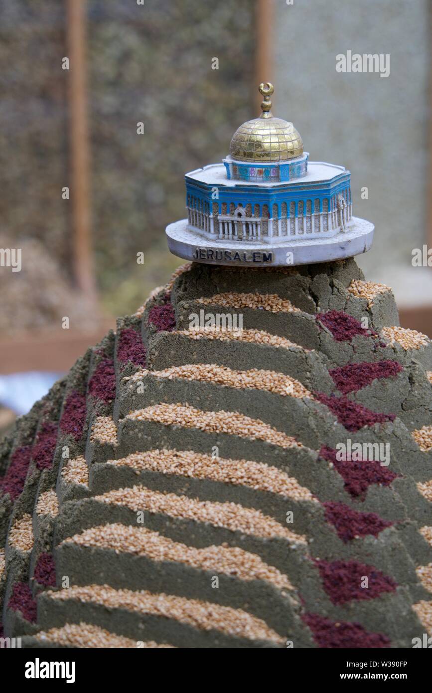 Spice pyramid in Jerusalem Stock Photo - Alamy