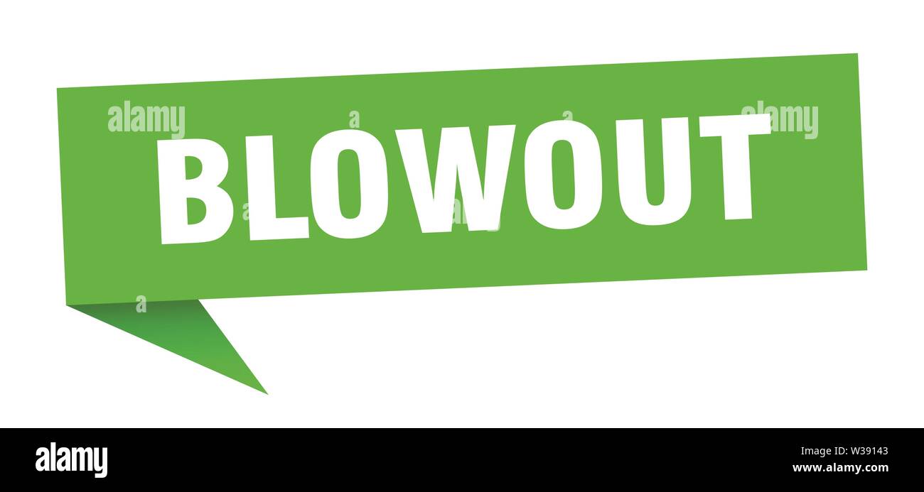 blowout speech bubble. blowout sign. blowout banner Stock Vector Image ...