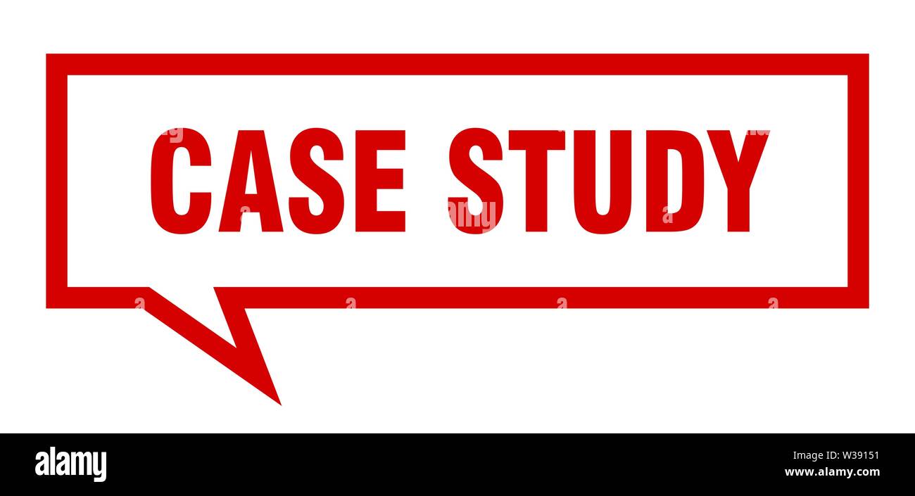 case study sign. case study square speech bubble. case study Stock ...