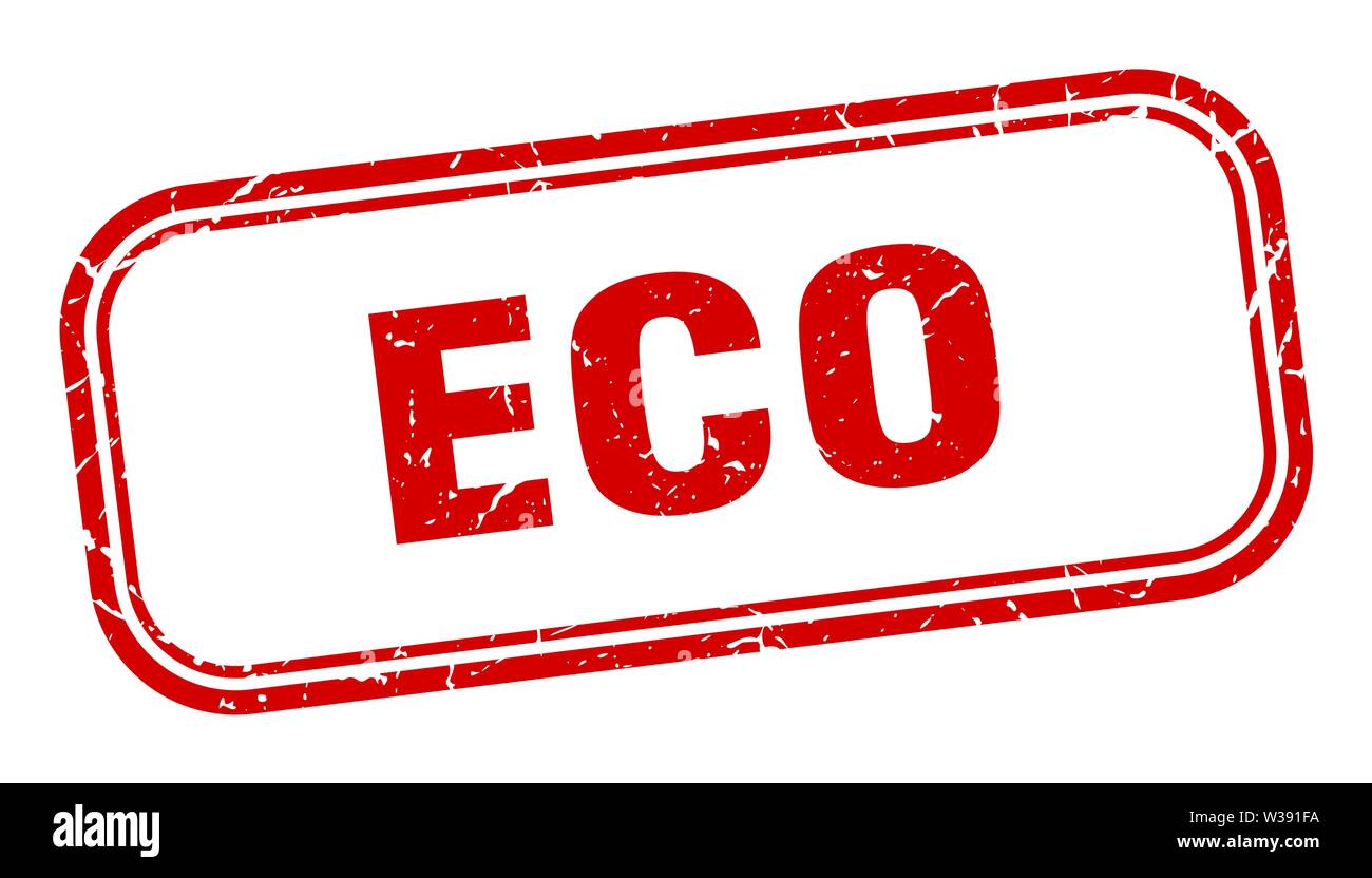 eco stamp. eco square grunge sign. eco Stock Vector Image & Art - Alamy