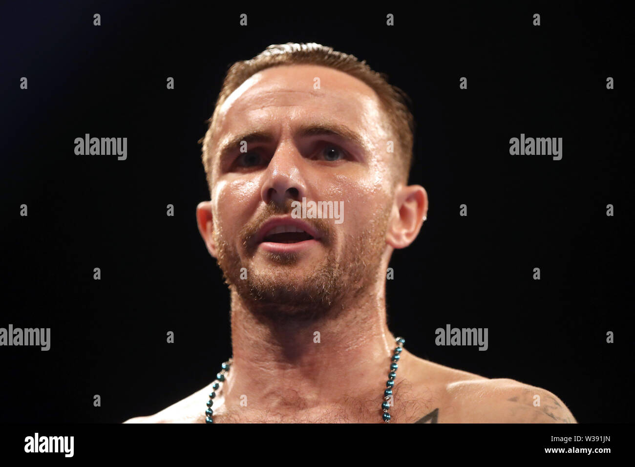 Jordan McCorry ahead of the WBO European Super-Featherweight ...