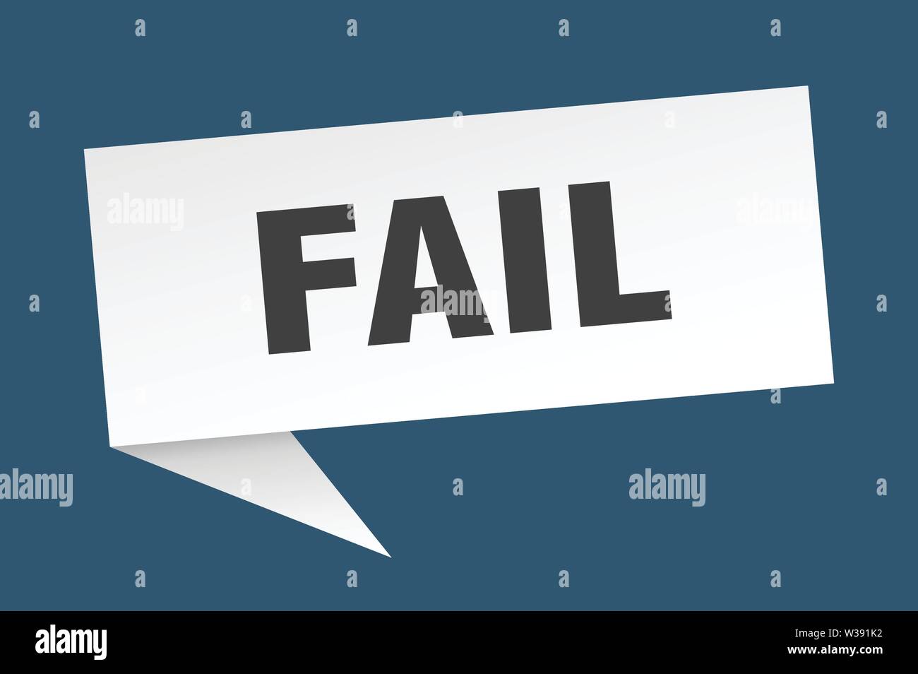 fail speech bubble. fail sign. fail banner Stock Vector Image & Art - Alamy