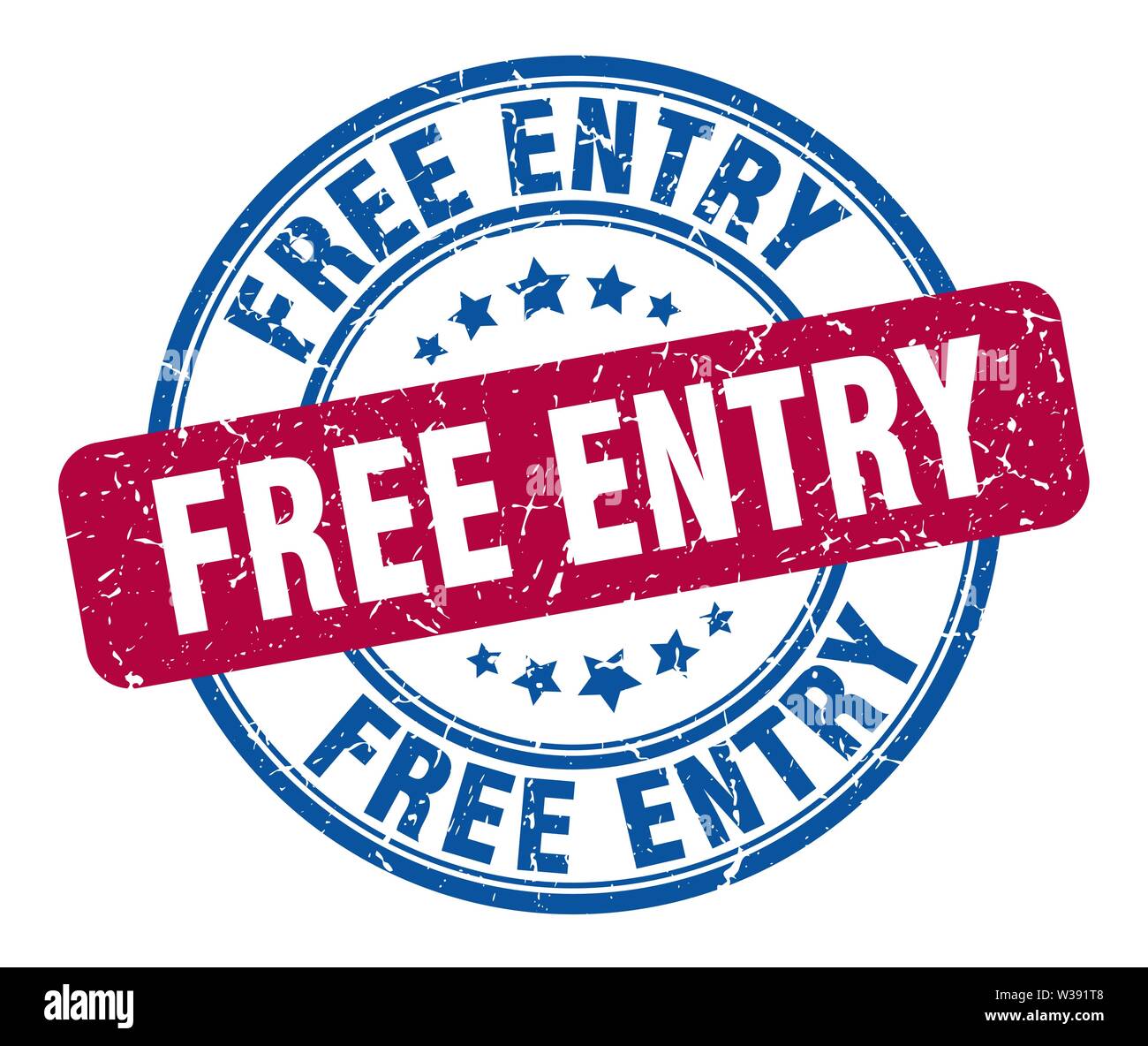 free entry stamp. free entry round grunge sign. free entry Stock Vector Image & Art - Alamy