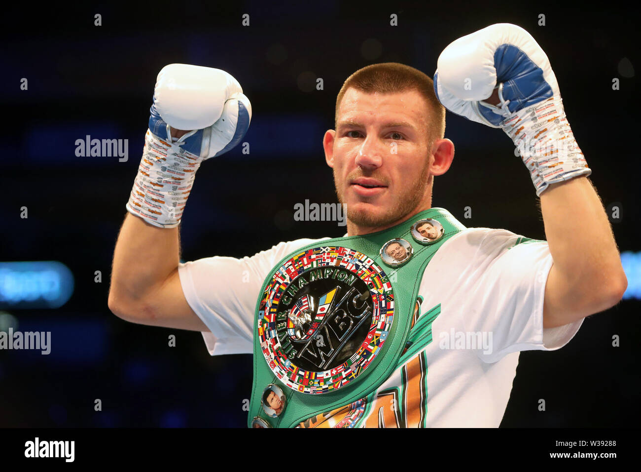 Liam Williams ahead of the WBC Silver Middleweight Championship at the ...