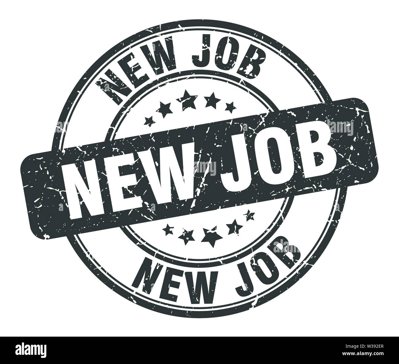 new job stamp. new job round grunge sign. new job Stock Vector Image ...