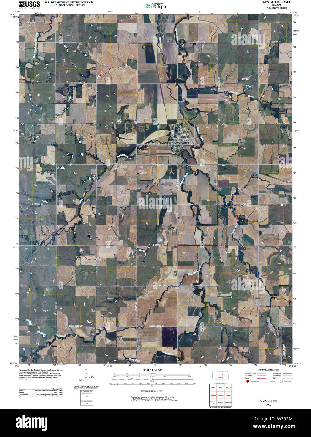 Map of gypsum hi-res stock photography and images - Alamy