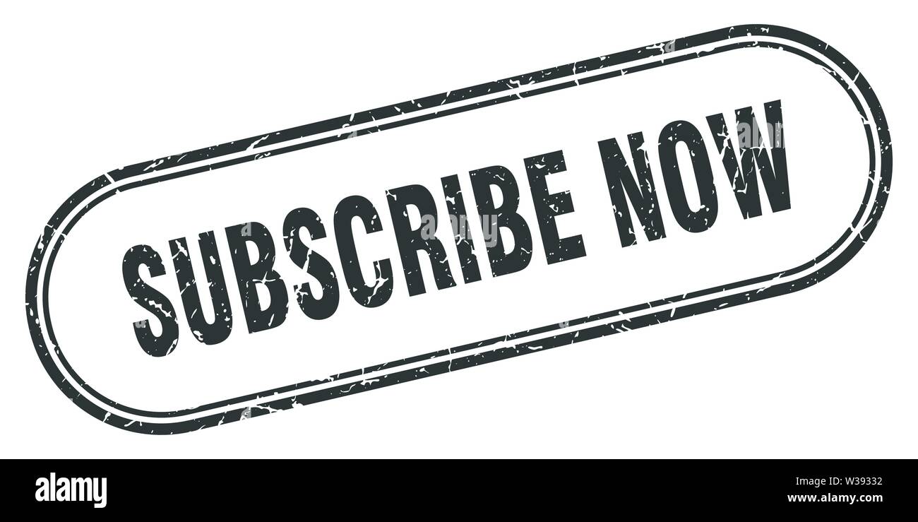 subscribe now stamp. subscribe now square grunge sign. subscribe now ...
