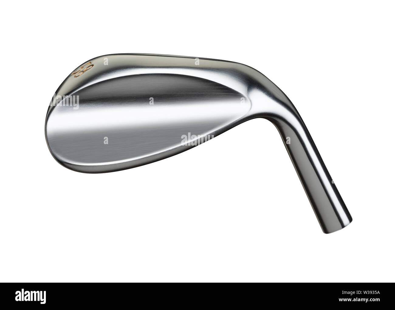Blank Golf Club Wedge Iron Head Back Isolated on a White Background ...