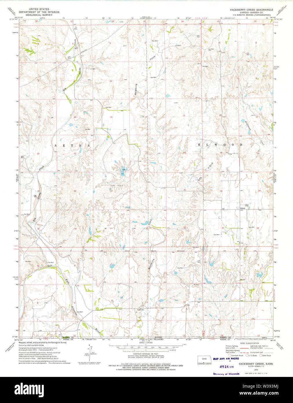 Map of hackberry hi-res stock photography and images - Alamy