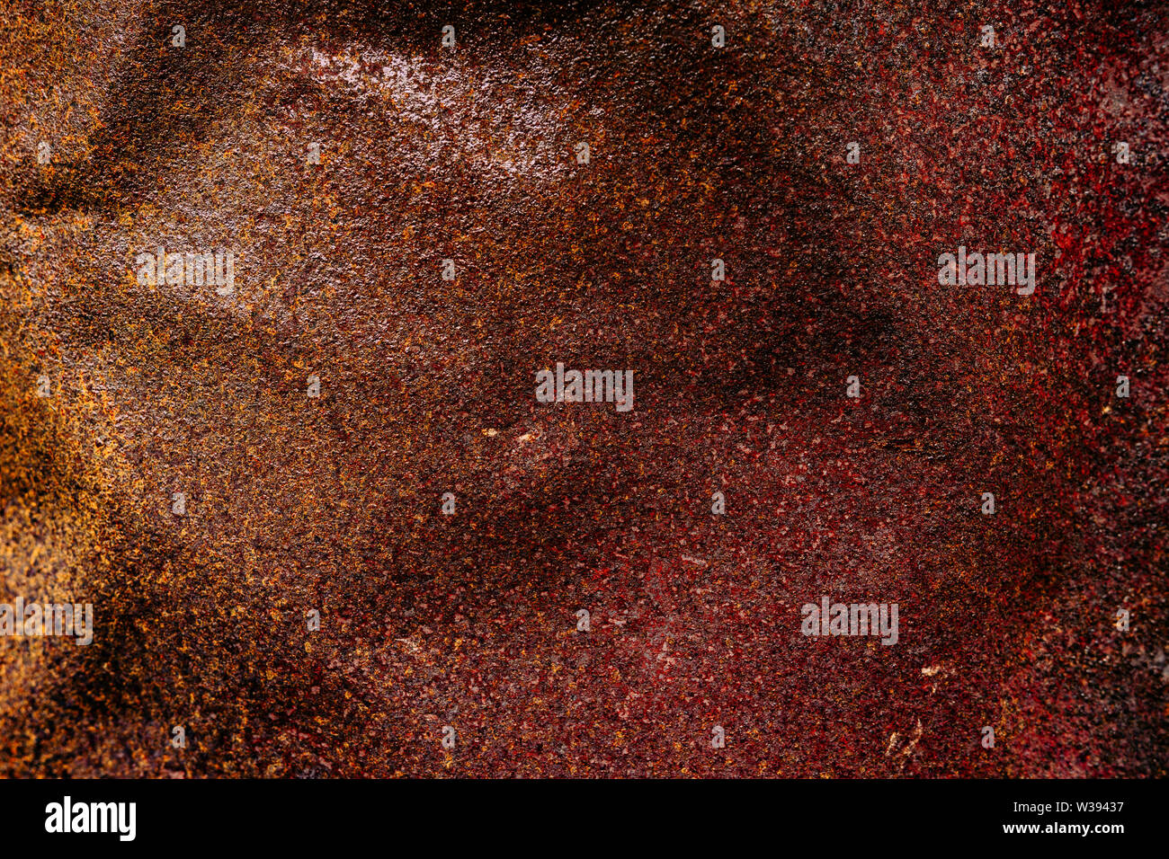 Old Rusty Red Metal Corrosion Oxidized Texture Surface. Rusted Iron ...