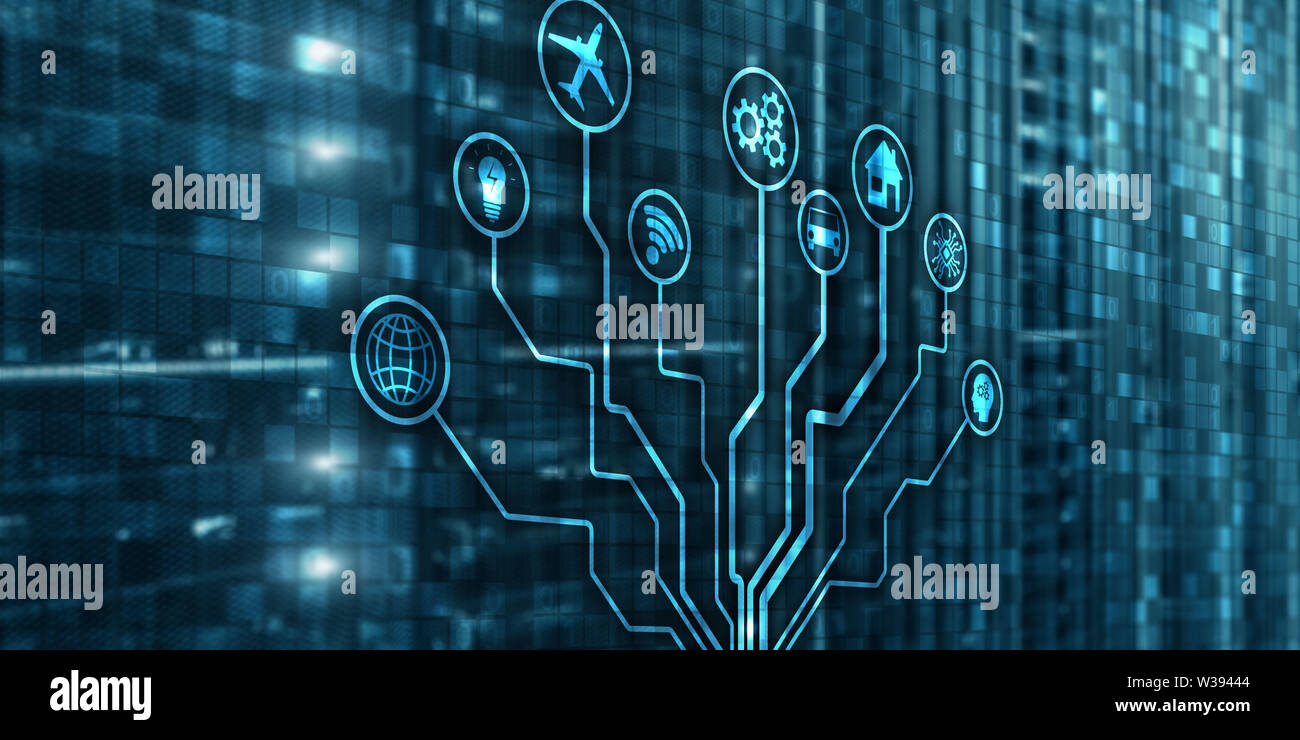 Iot background hi-res stock photography and images - Alamy