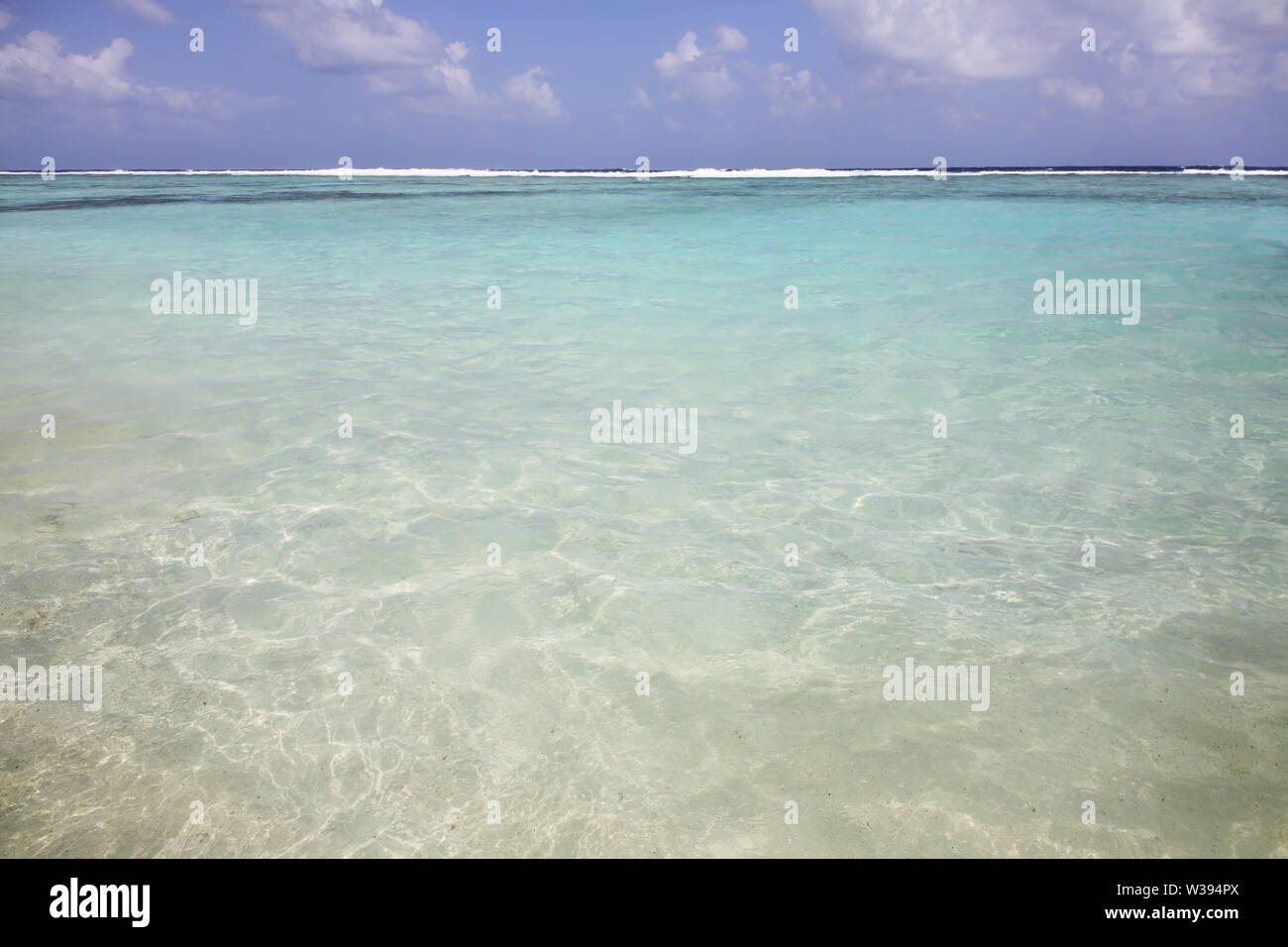 Laccadive sea at Hulhumale island. Republic of the Maldives Stock Photo ...