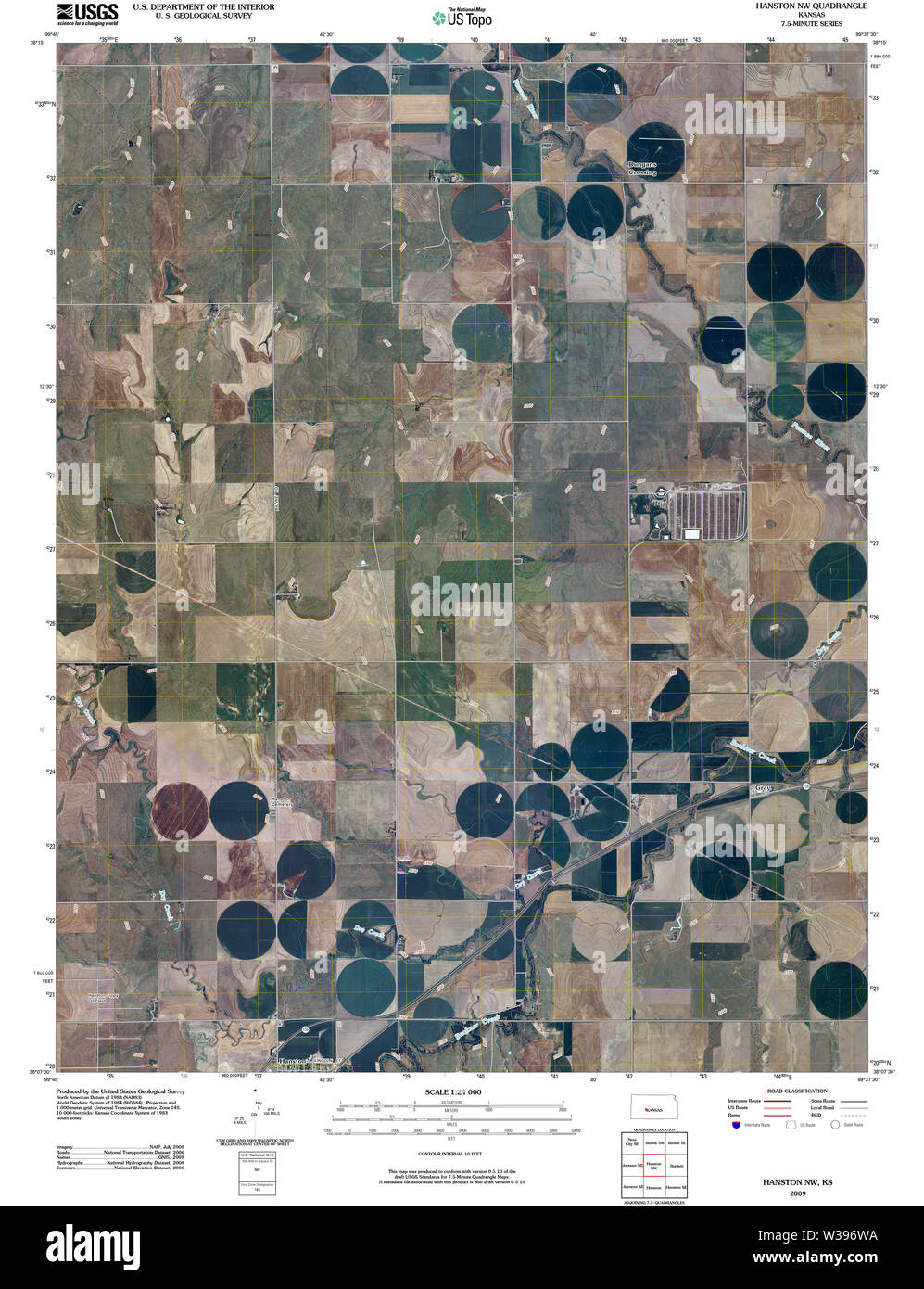 Hanston map hi-res stock photography and images - Alamy