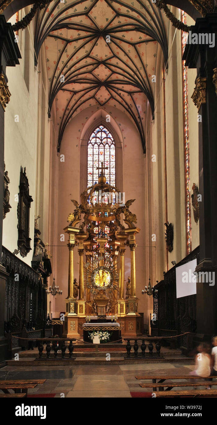 Torun Cathedral - church of St. John Baptist and St. John Evangelist in ...