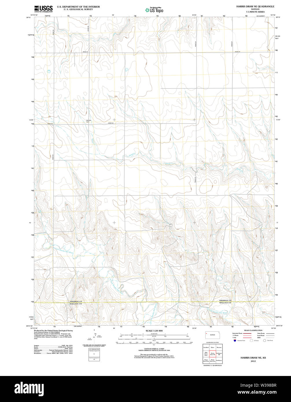 Harris map Cut Out Stock Images & Pictures - Alamy