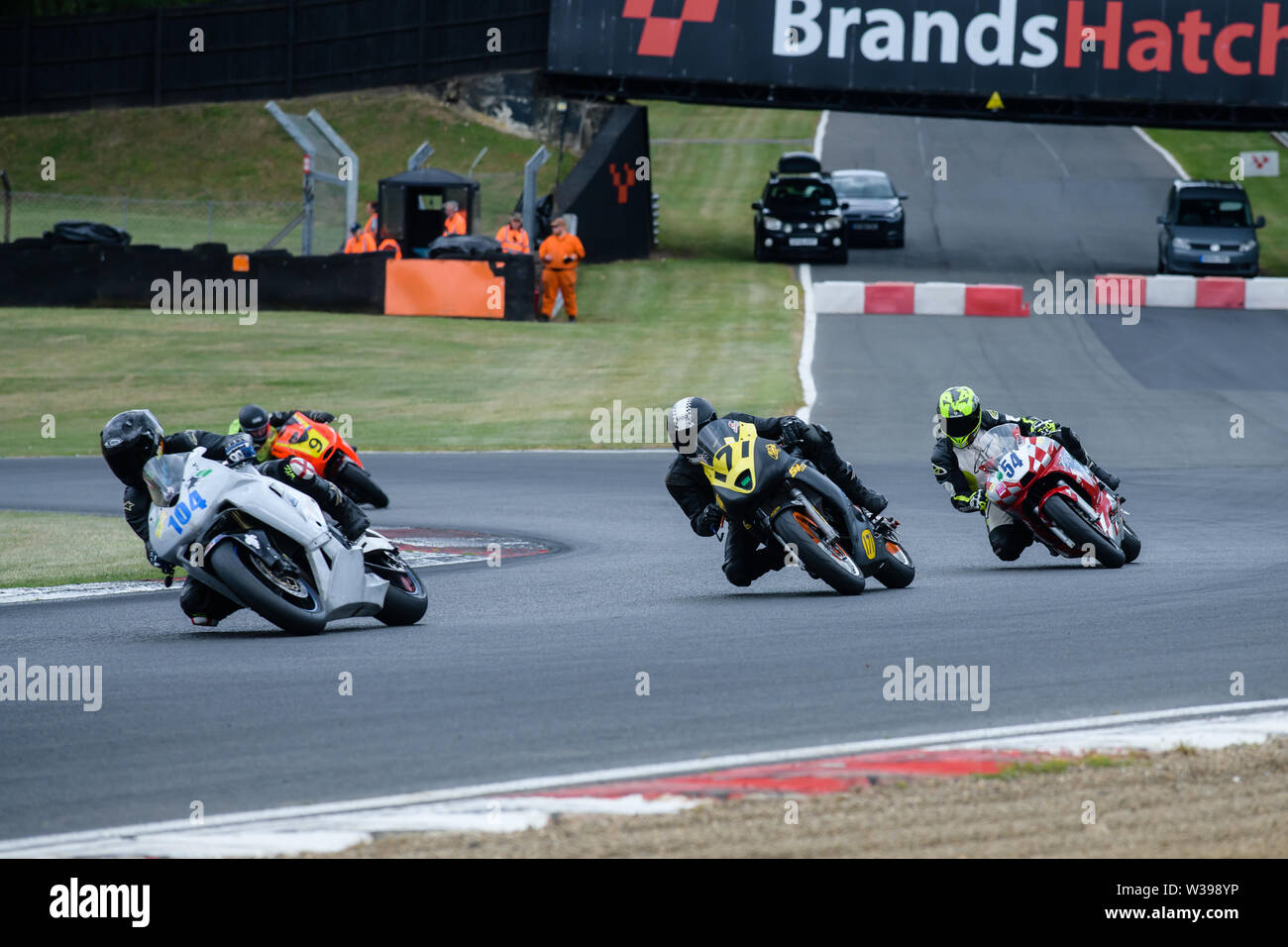 Motor Cycle Racing Brands Hatch Kent UK Stock Photo - Alamy
